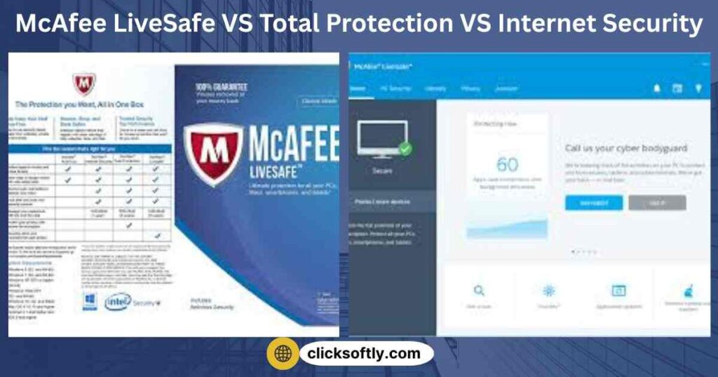 McAfee LiveSafe VS Total Protection VS Internet Security Review